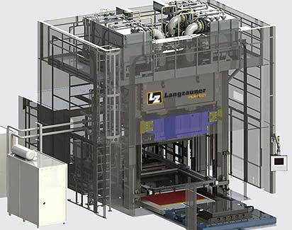 HP-RTM (High Pressure Resin Transfer Molding) Press Systems